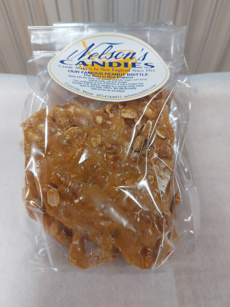 Famous Homemade Peanut Brittle – Nelson's Candies Cornville